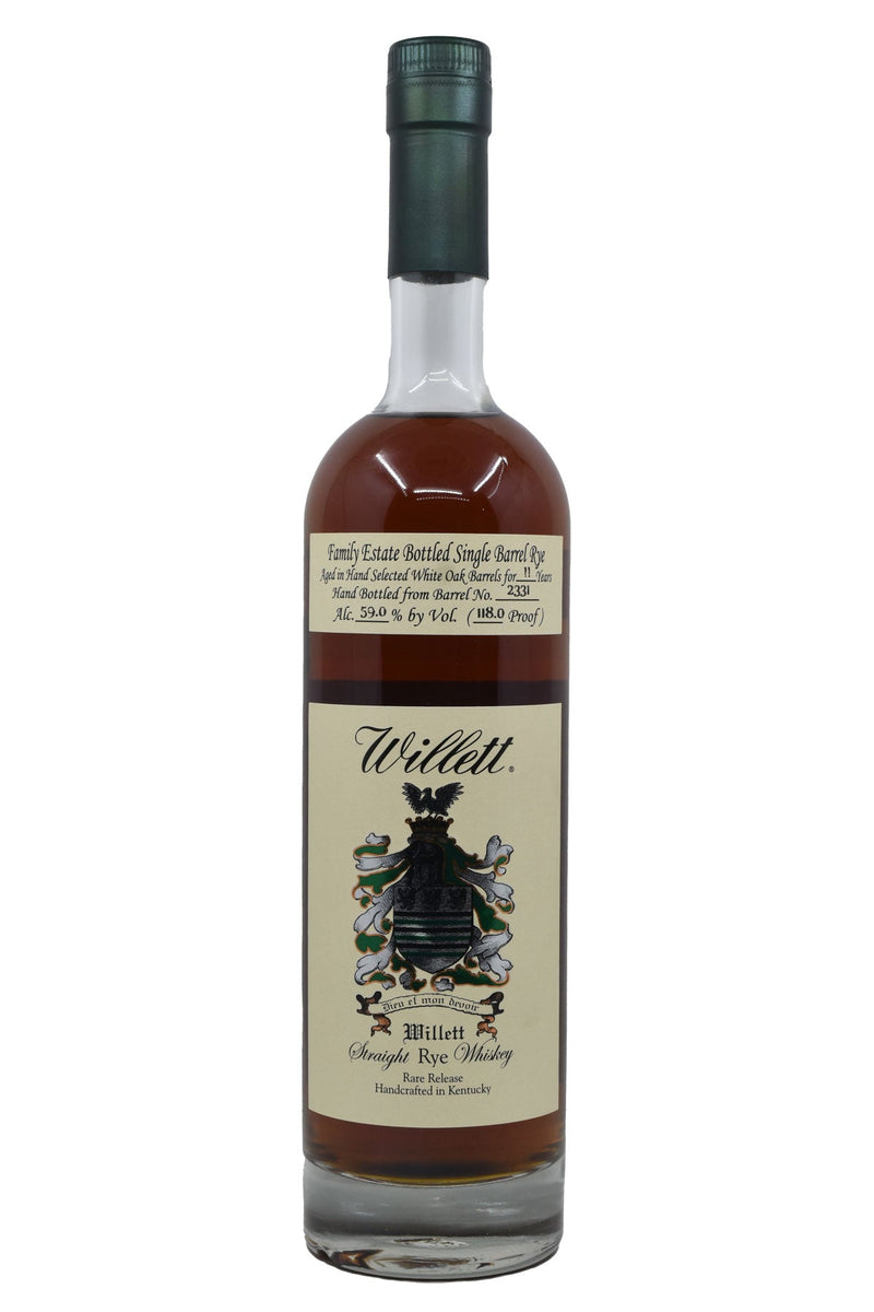 Willett Family Estate 11 Year Bad Moon A-Ryesing Cask Strength Rye – Flatiron SF