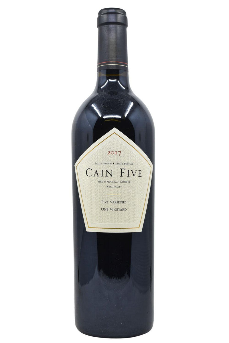 Cain Vineyard & Winery Spring Mountain Red Blend Cain Five 2017 – Flatiron SF