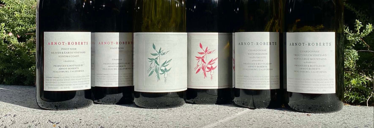 The Grand Cru wines of Arnot-Roberts: 2021 Pinot Noir and Chardonnay ...