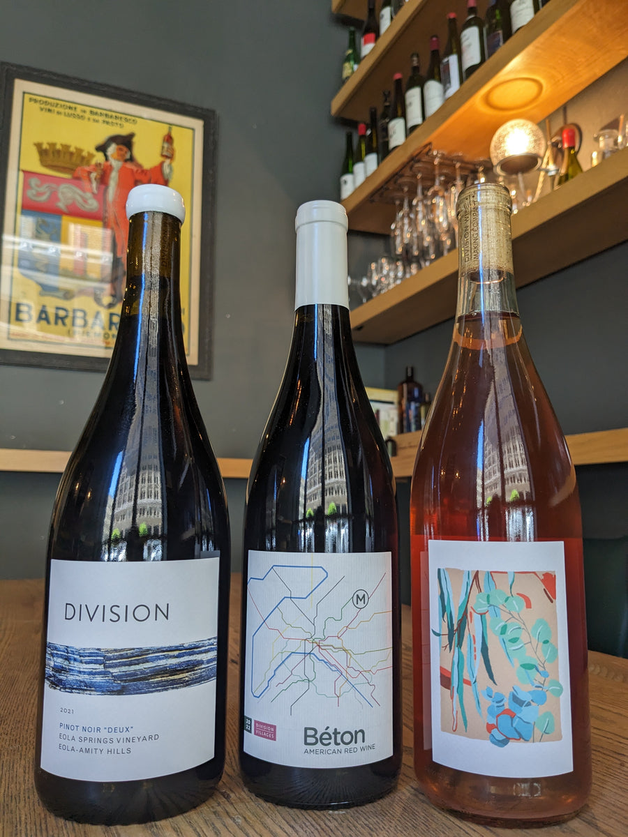 Division: Effortless Wines from Oregon – Flatiron SF