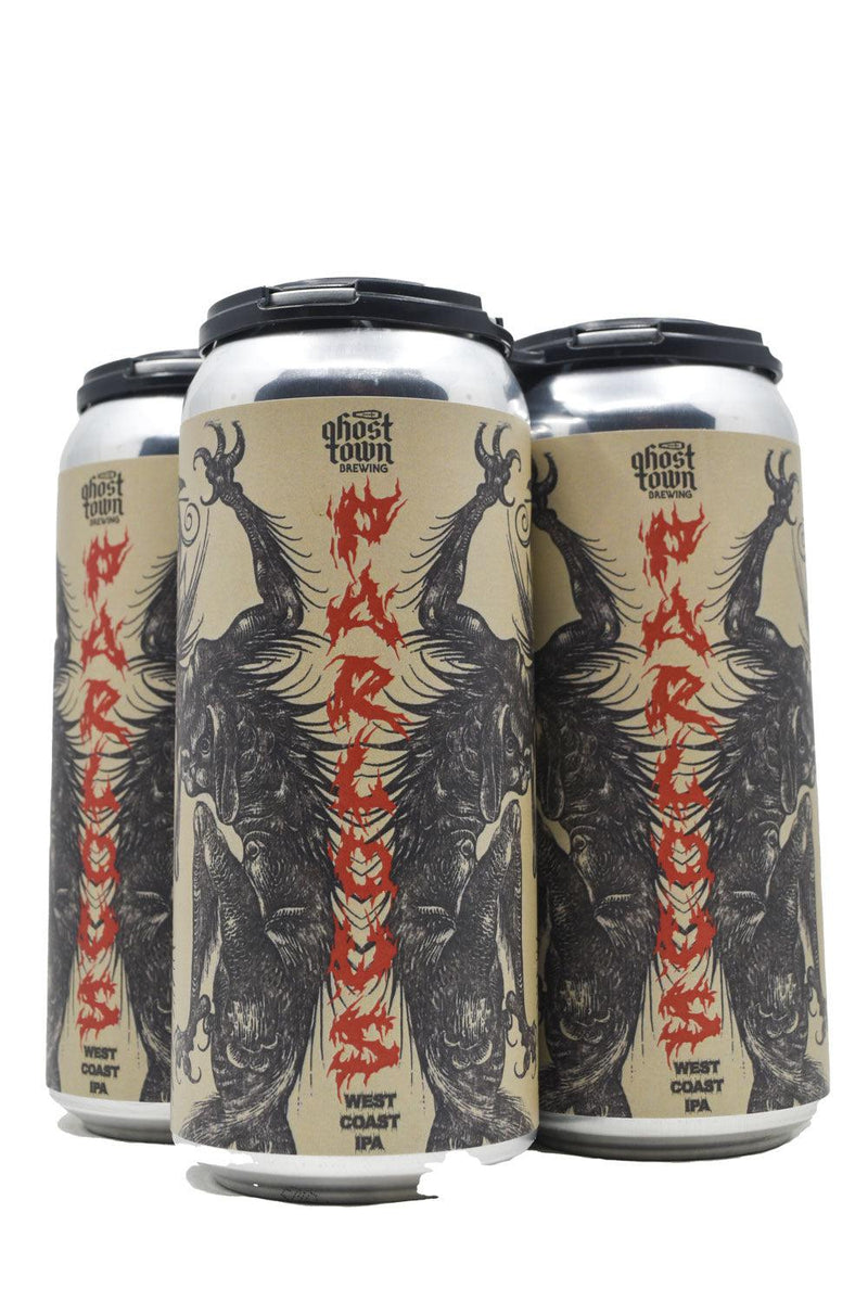 Ghost Town Brewing Co. Parlous West Coast IPA 4pk (16oz) – Flatiron SF