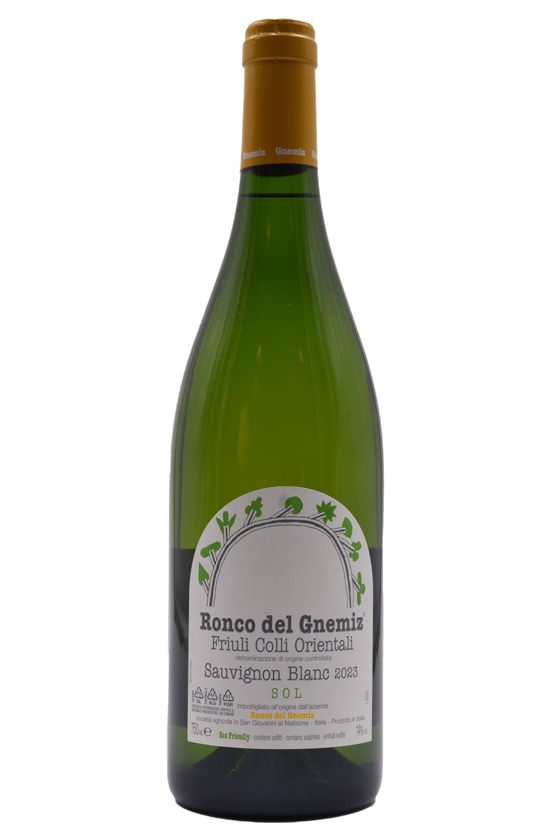 Ronco del Gnemiz Sauvignon Sol 2023 – Flatiron SF