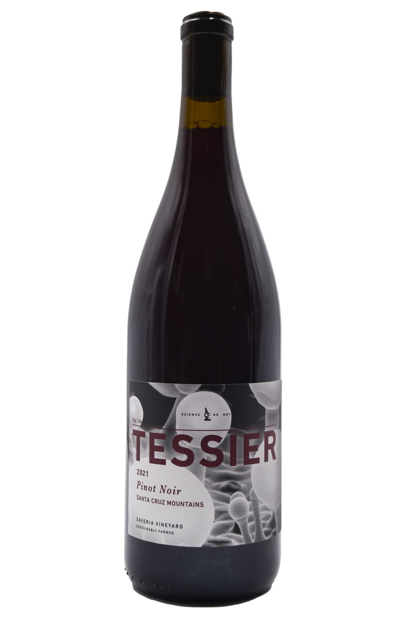 Tessier Winery Santa Cruz Mountains Pinot Noir Saveria Vineyard 2021 ...