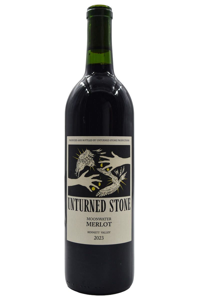 Unturned Stone Bennett Valley Merlot Moonwater 2023 – Flatiron SF