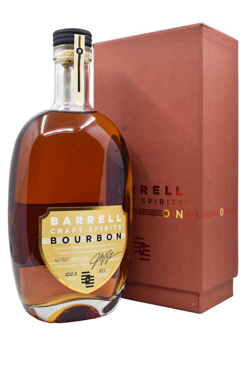 Barrell Craft Spirits Gold Label Bourbon Whiskey – Flatiron SF