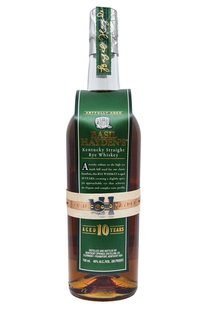 Basil Hayden's 10 Year Rye Whiskey – Flatiron SF