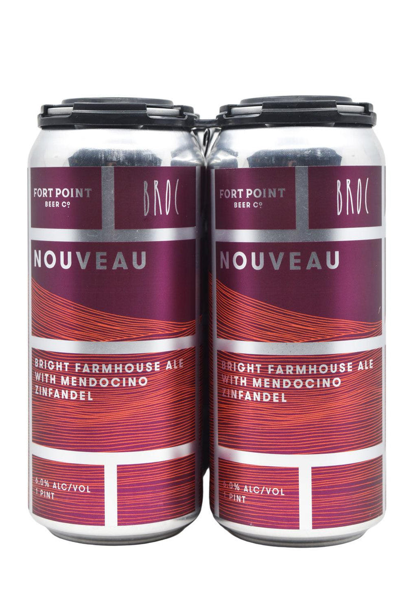 Fort Point Beer Co. & Broc Cellars Nouveau 4pk (16oz) – Flatiron SF