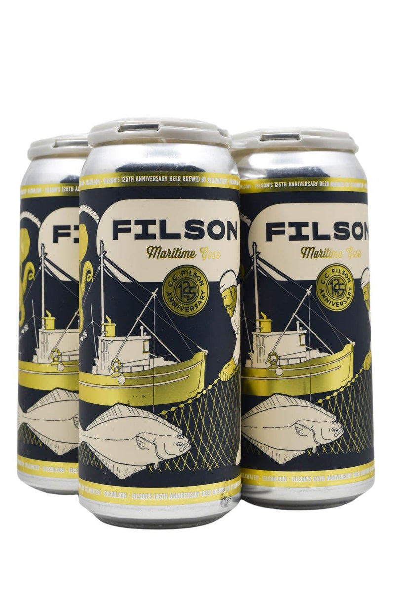 Stillwater Filson Maritime Gose 4pk (16oz) – Flatiron SF